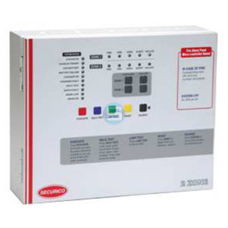 2 ZONE FIRE ALARM PANEL